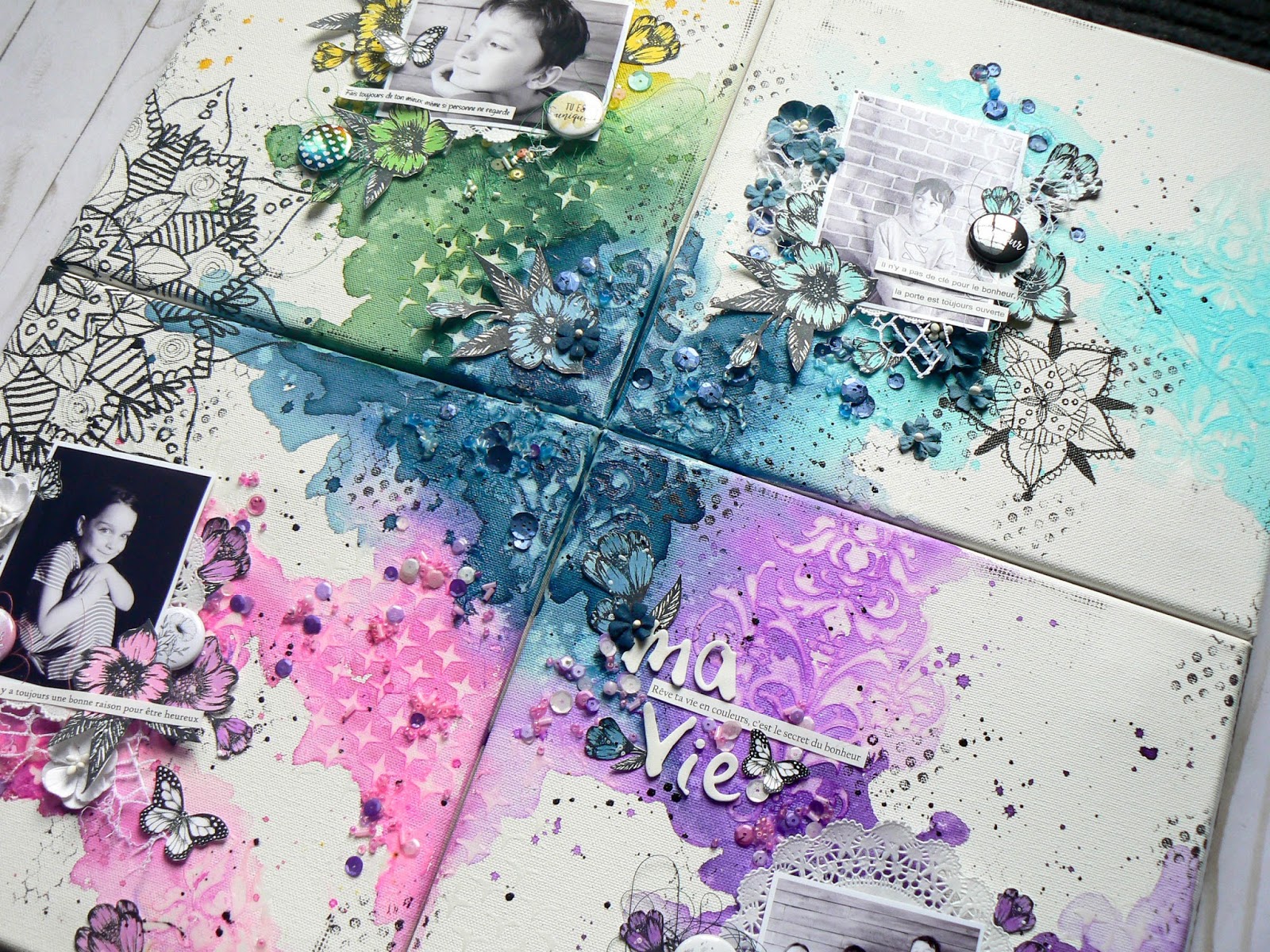 My world My life: Monumental scrap 2018 à Version Scrap en France