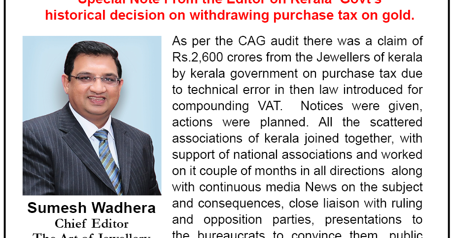 The Art of Jewellery: #AOJ Editor's Note : Special Note From the Editor ...