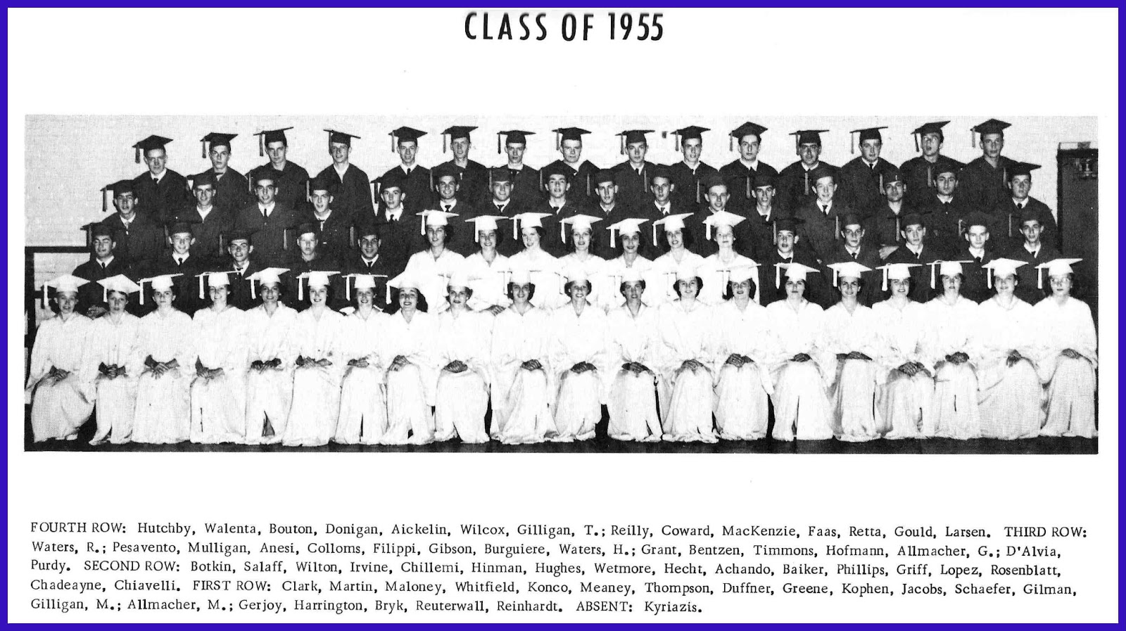 EverythingCroton: HAPPY BIRTHDAY SKEETMAN, THE CHHS CLASS OF 1955 YEARBOOK