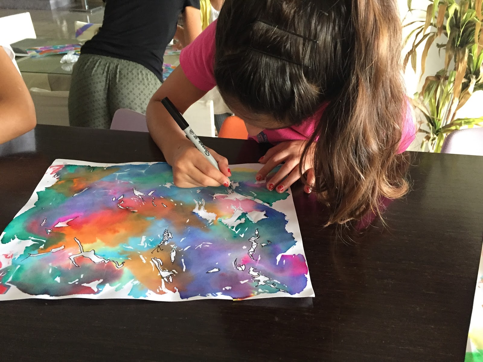 Tissue Paper Painting