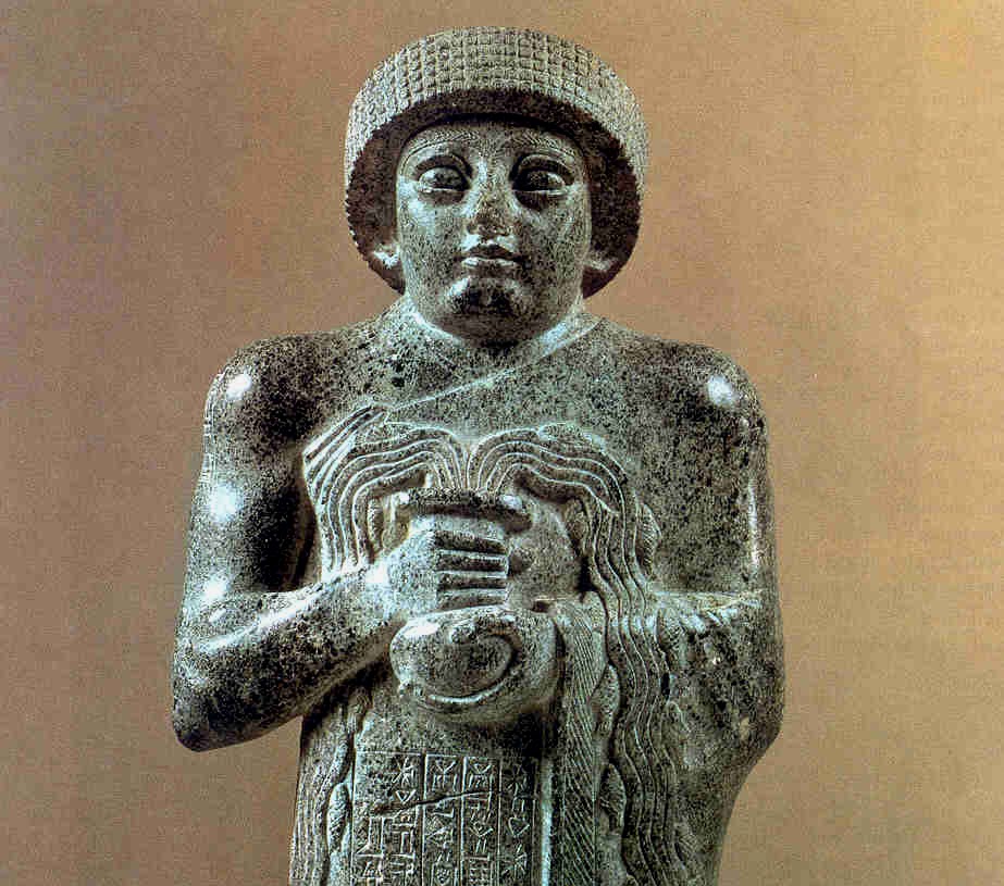 forma es vacío, vacío es forma: Gudea de Lagash - escultura, arqueología