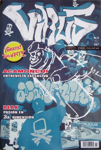 Acamonchi Art Studio San Diego, CA: Virus Graffiti Magazine, Entrevista ...