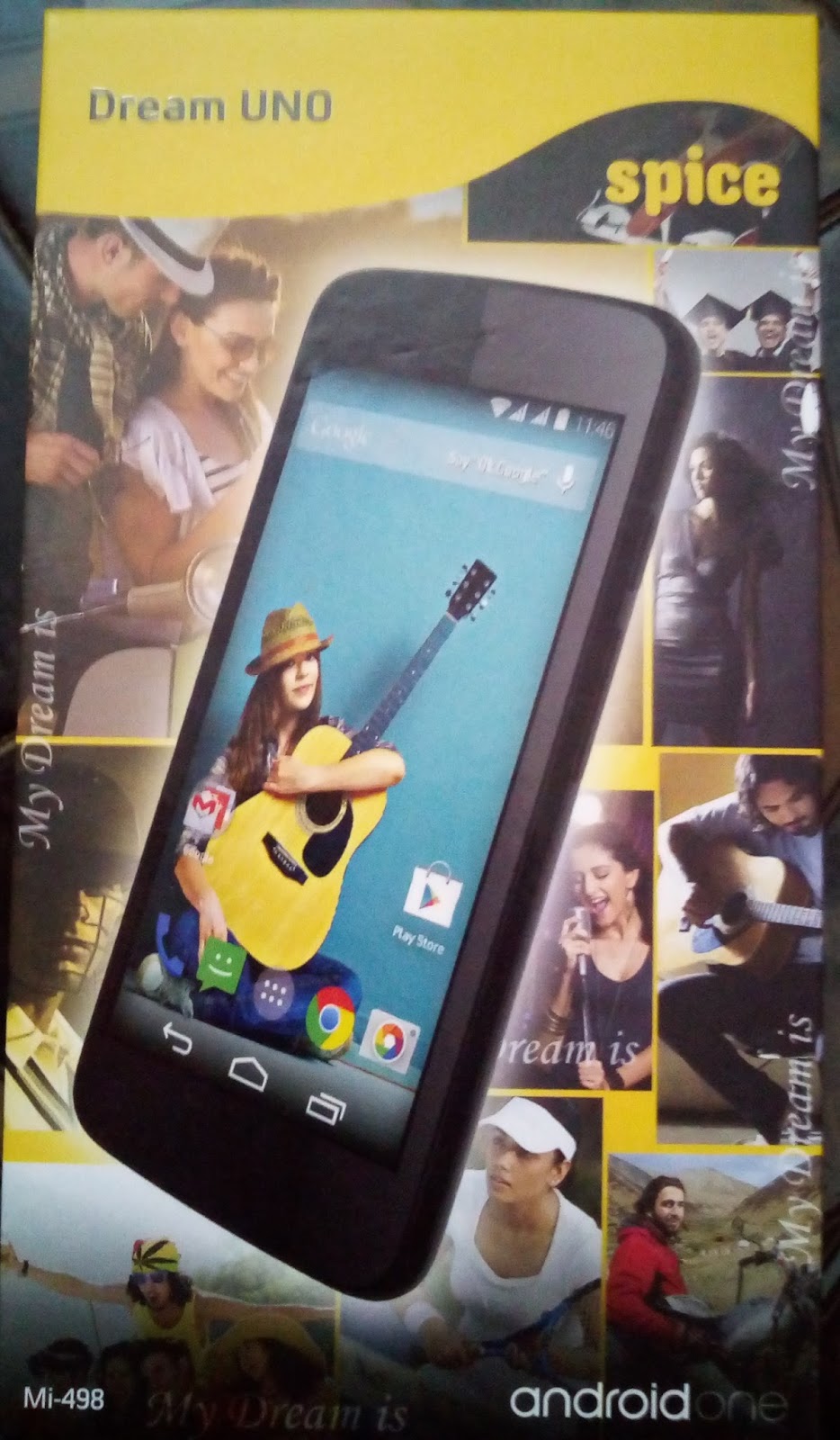 Budget smart phone Spice Dream Uno Mi498 - eNidhi India Travel Blog