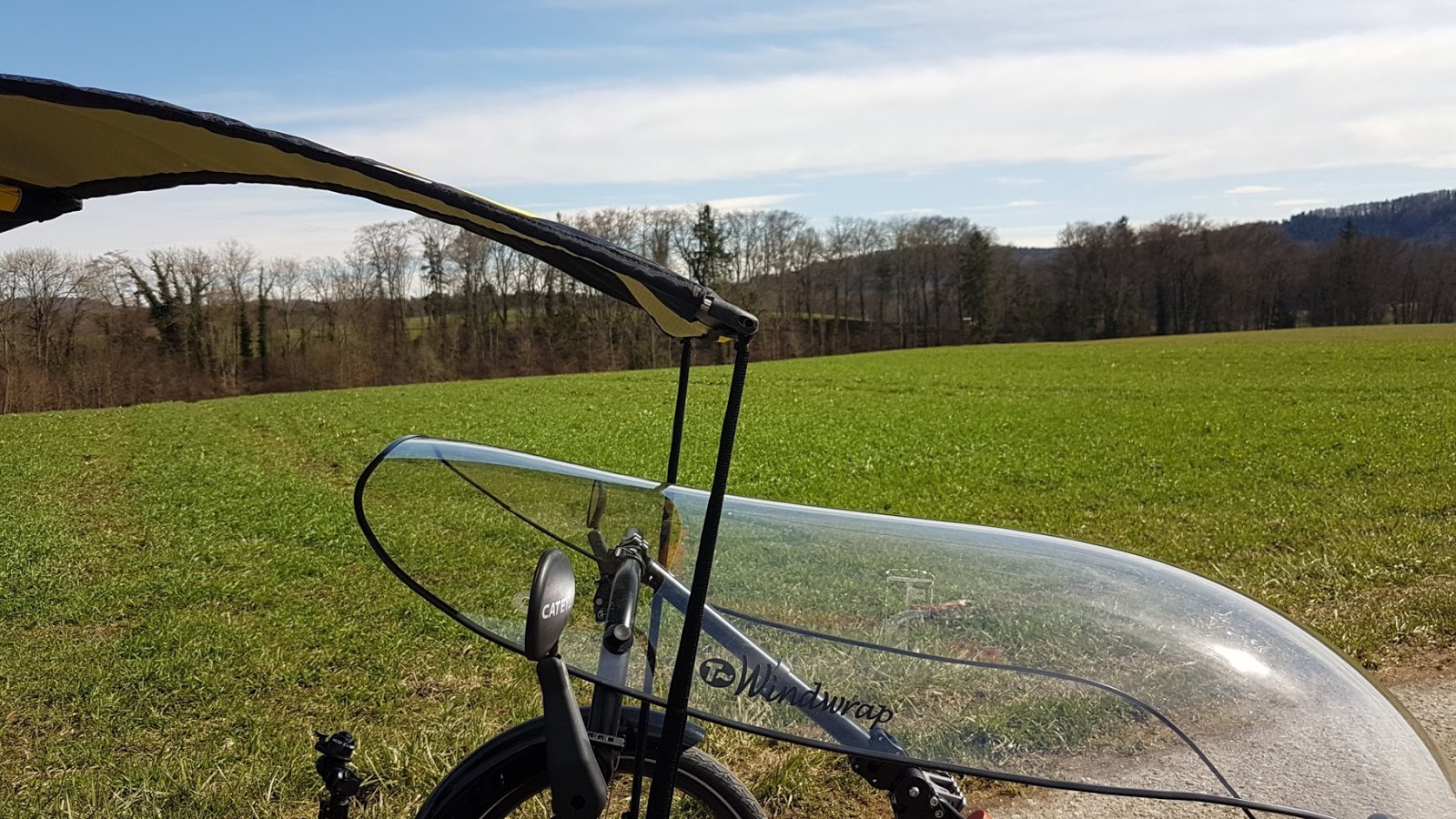 mobil mit muskelkraft: Regen- und Sonnenschutz für das Trike (Windwrap ...