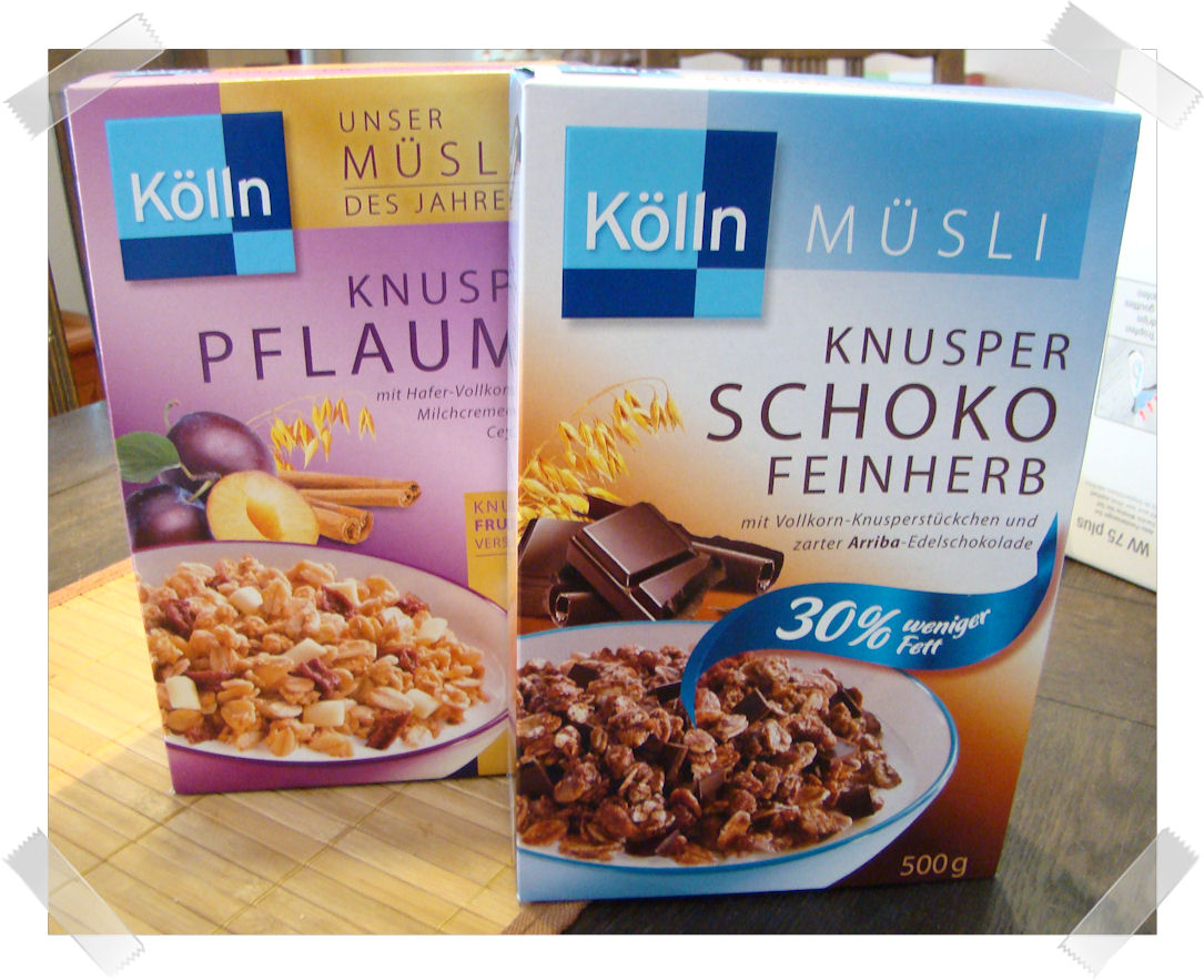 Cinny@Home: Produkttest: Kölln Müsli