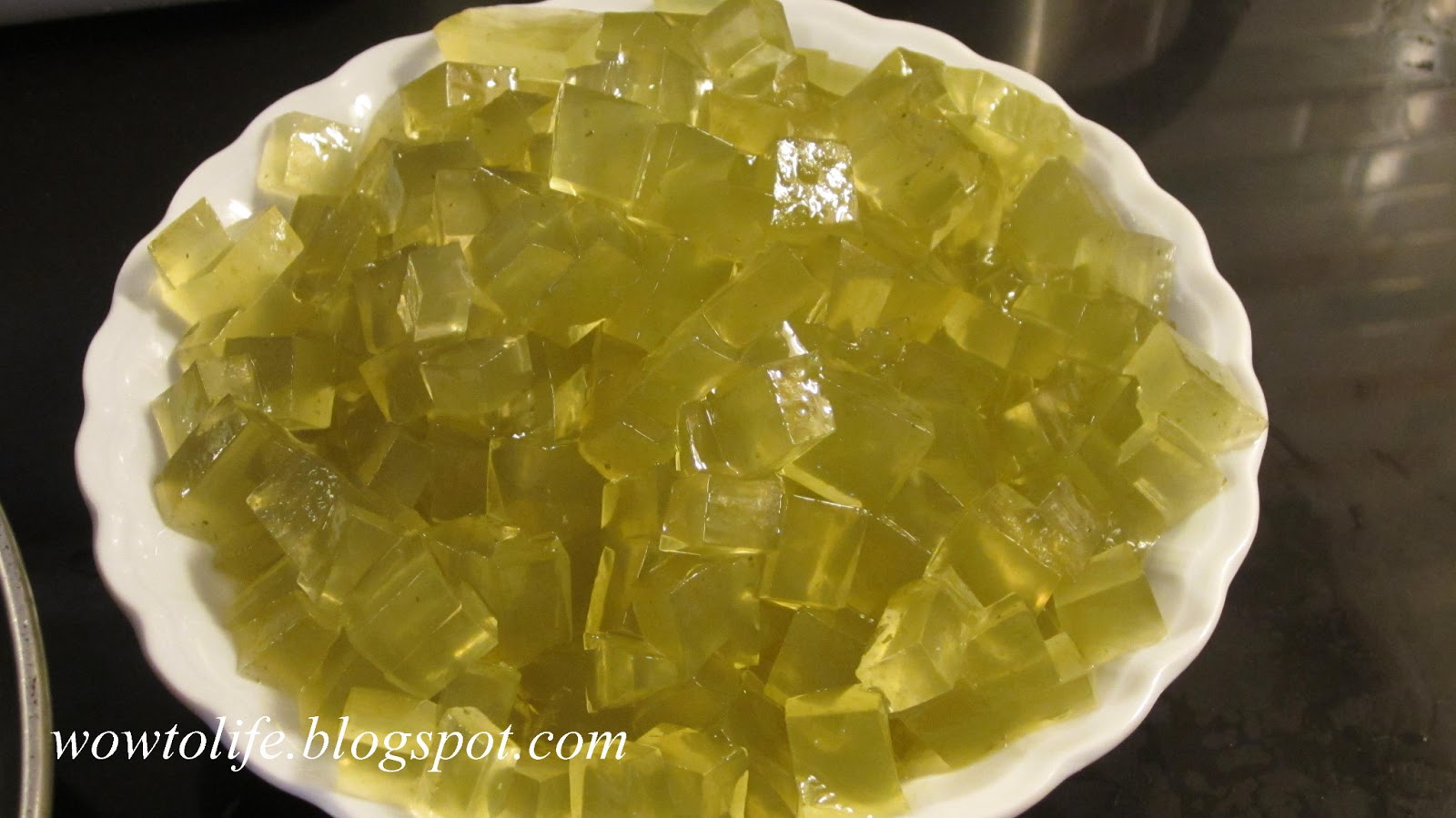 Wow to Life: Buko Pandan (Young coconut with Pandan Jelly)