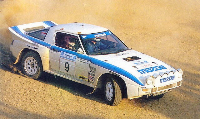 El rincón de Titoju: Mazda RX 7 Gr. B Rally Acropolis 1985