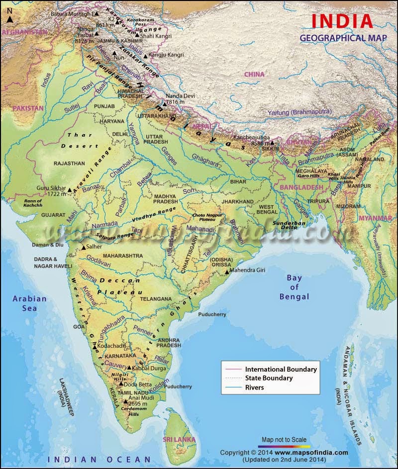 Science Doing: Indian geological history based on rock types