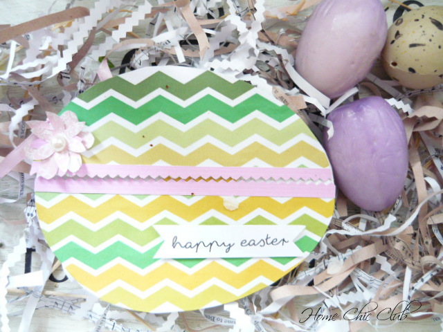 Easter Ideas - Easy Easter Egg Cards DIY | Home Chic Club: Easter Ideas ...