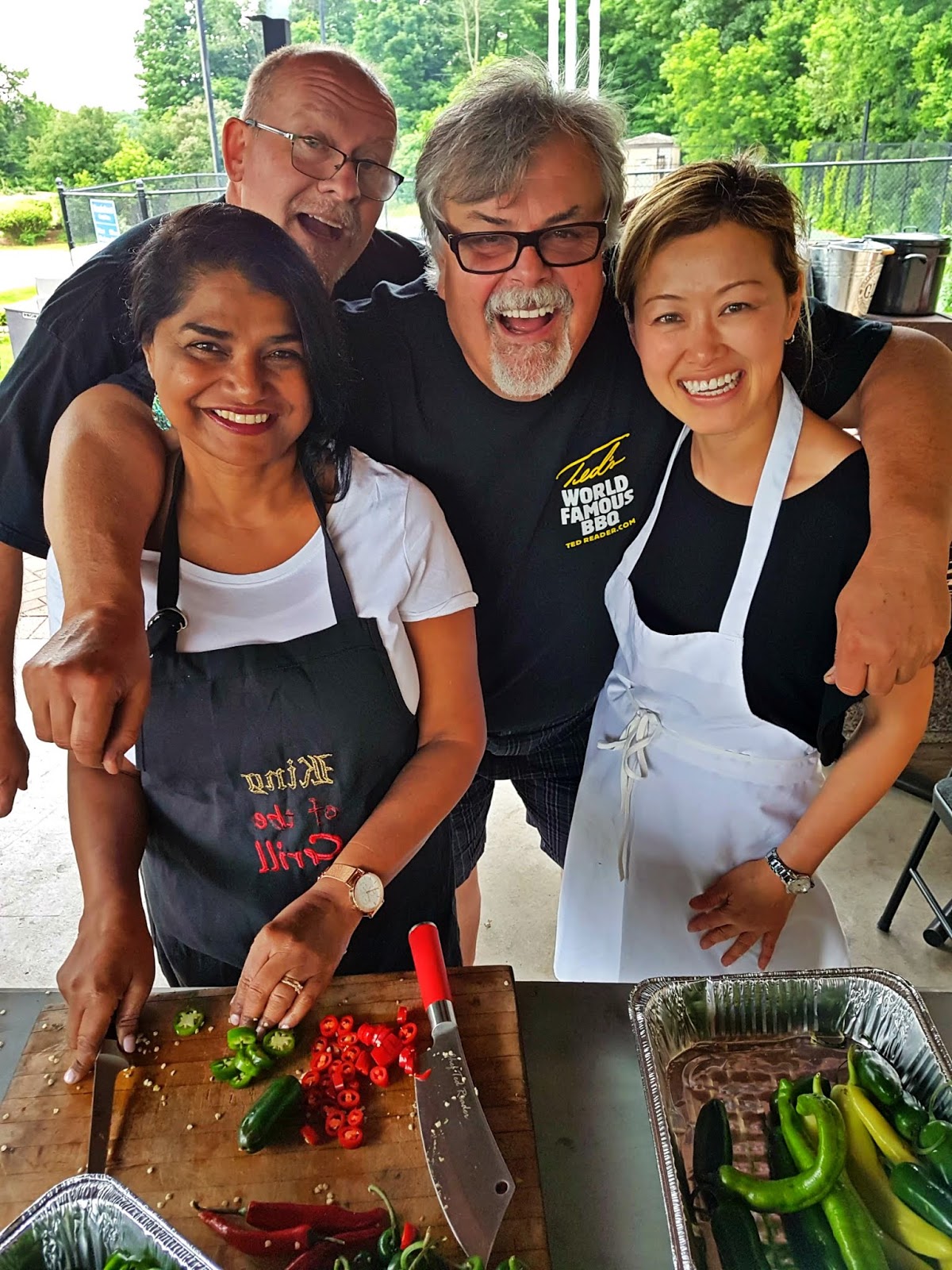 Susan's Savour-It!: Q-ing Fun With The Godfather of The Grill Chef Ted ...