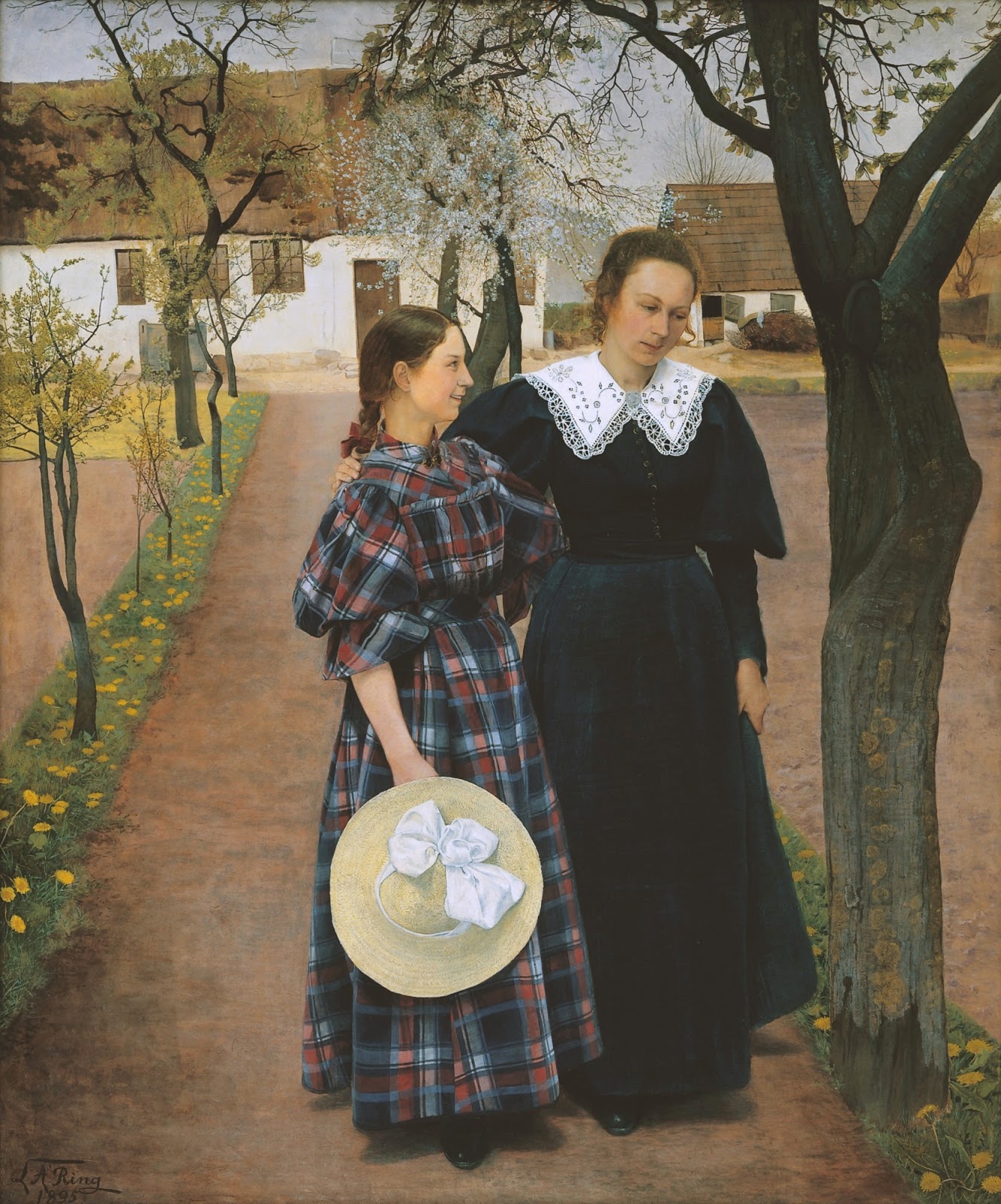 Laurits Andersen Ring | Pittore Simbolista | Tutt'Art@ | Masterpieces