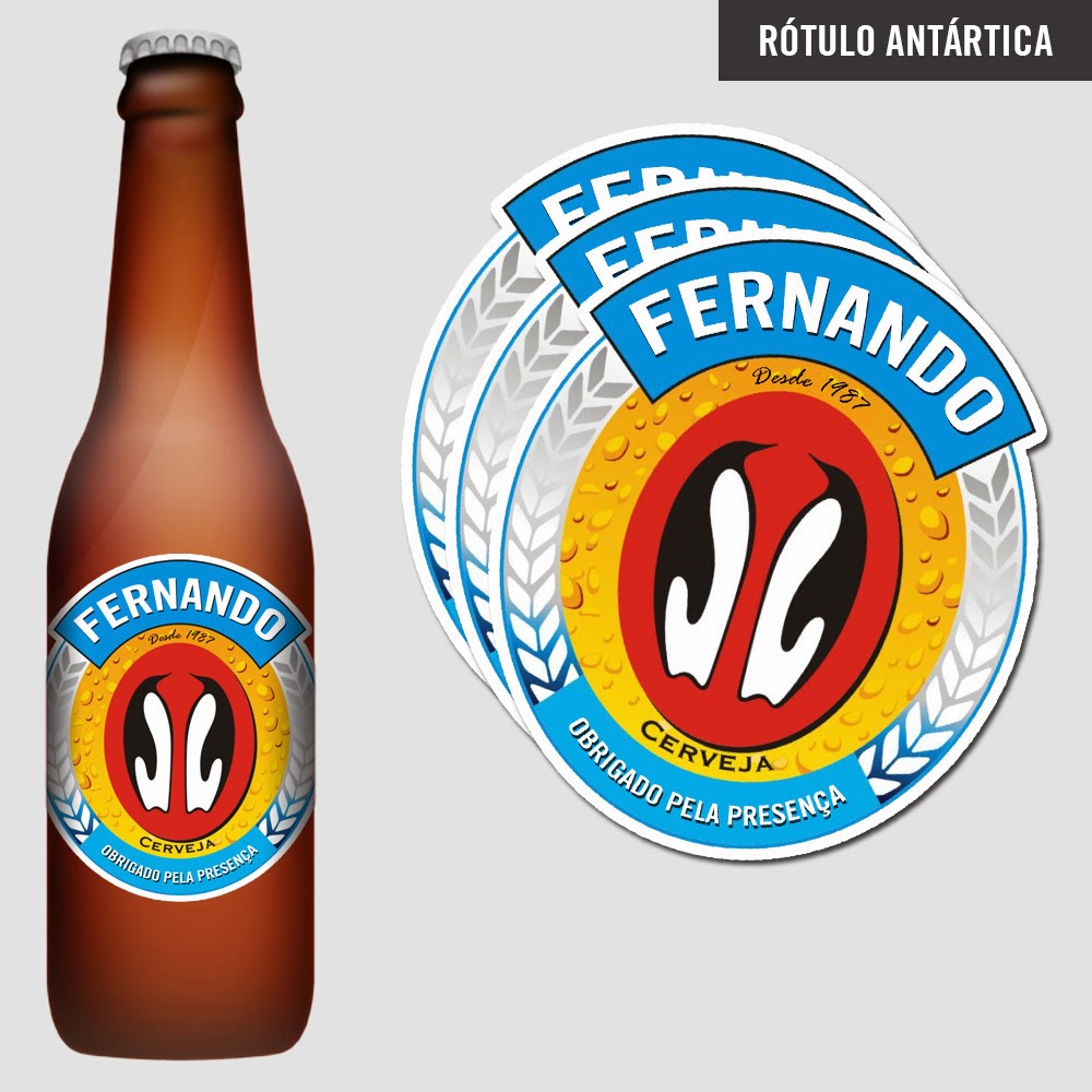 Rótulo De Cerveja Para Personalizar