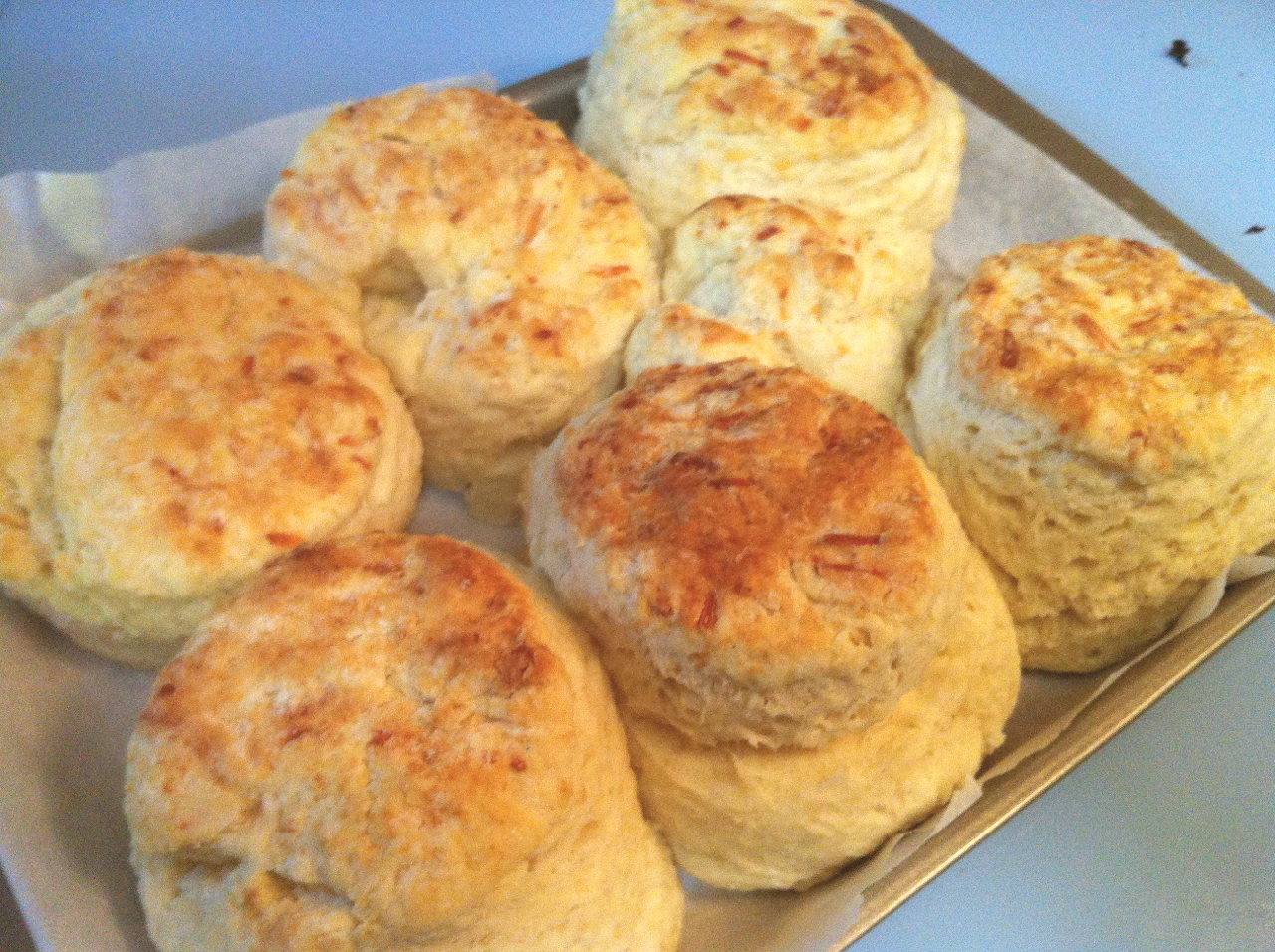 Fresh From Paul's Kitchen: Easy Rustic Parmesan Biscuits