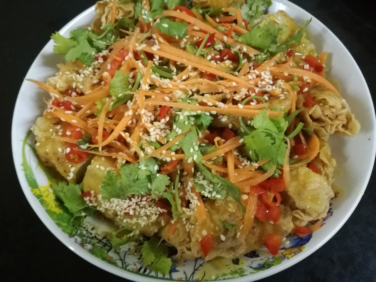 Enak Rasa Dari Dapur Kim: Lemon Chicken dan Stuffed Fish Dengan Foo Chuk