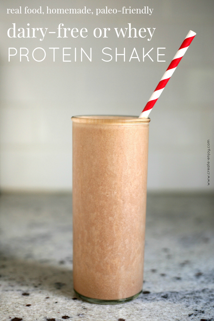 Ultimate simple real food, unprocessed protein shake recipe! / Create ...