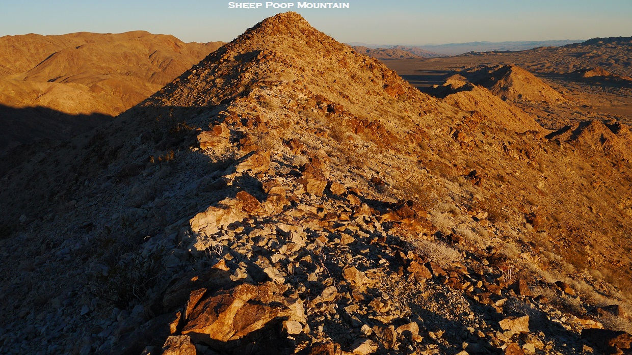 Peaks For Freaks: "Sheep Poop Mountain," Sheep Hole Mountain