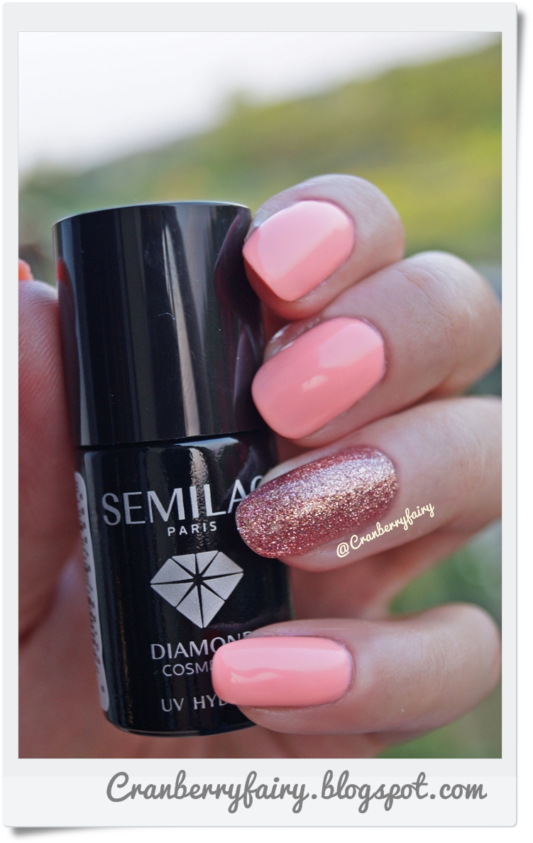 Cranberry Fairy: Semilac - moje pierwsze: 130 Sleeping beauty i 94 Pink ...