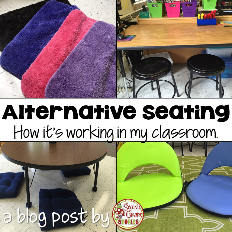 Alternative Seating - My Journey So Far - Second Grade Stories