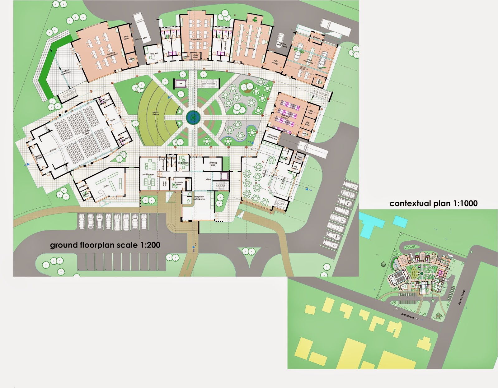 ARCHITECTURAL PORTFOLIO: Graduation Studio Project. (Proposed ...