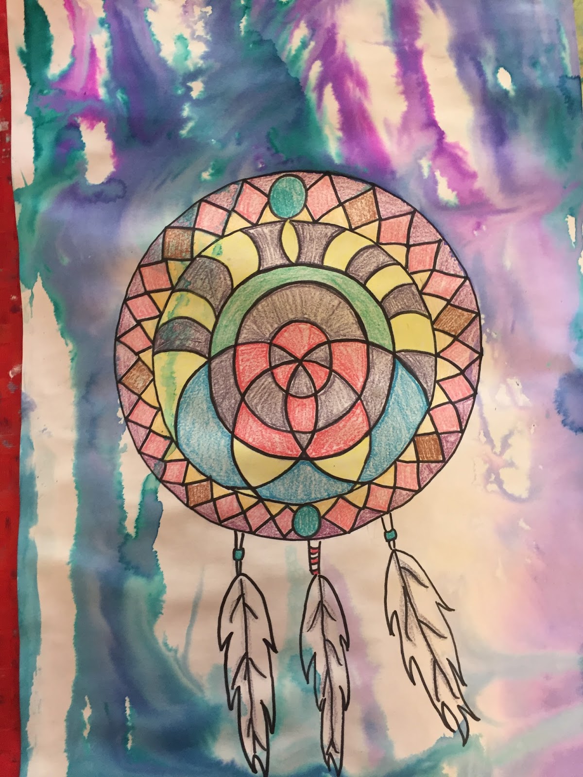 Dream Catcher Art Lesson