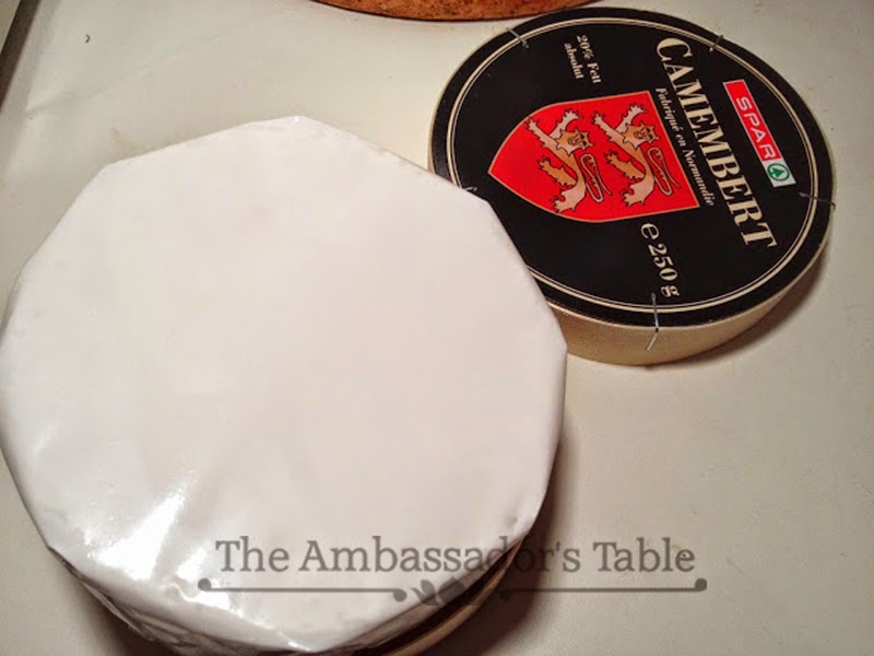 Baked Camembert In A Box With Pear Chutney - The Ambassador's Table