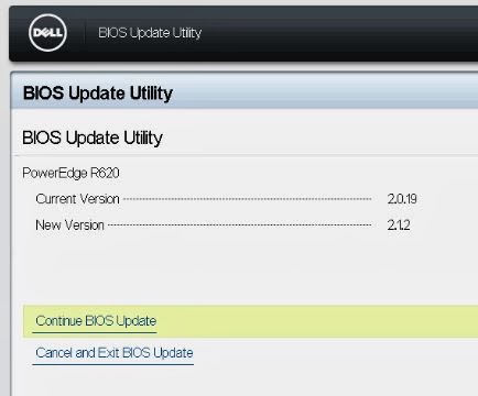 Austin's blog: Updating Dell 12G BIOS from the Dell BIOS update utility.