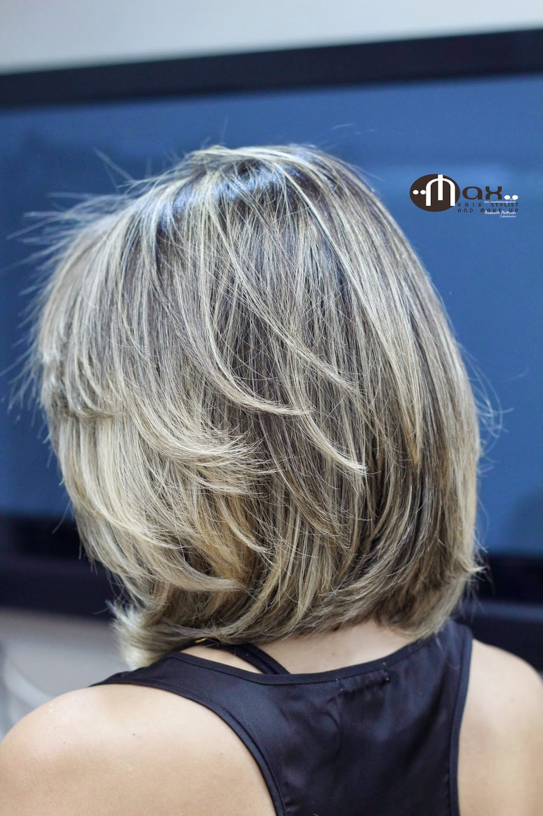 Maxwell Mathson: MECHAS E LUZES EM CABELOS CURTOS