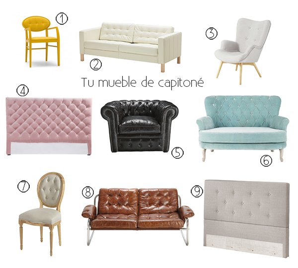 Capitoné: tapizado romántico, clásico y en plena actualidad | Decoración
