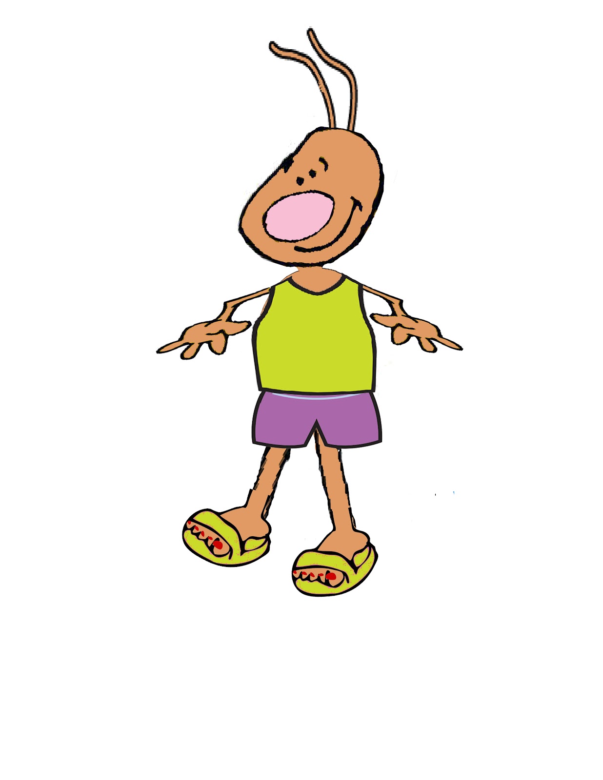 Outside the Box: Bug Characters with Grass Placemat and Food Ideas