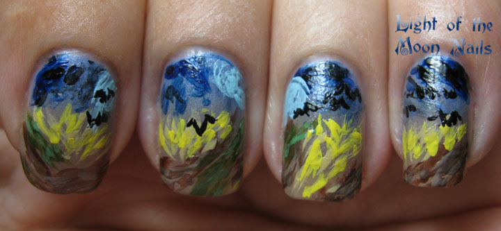 Light of the Moon Nails: Van Gogh Oh the Options