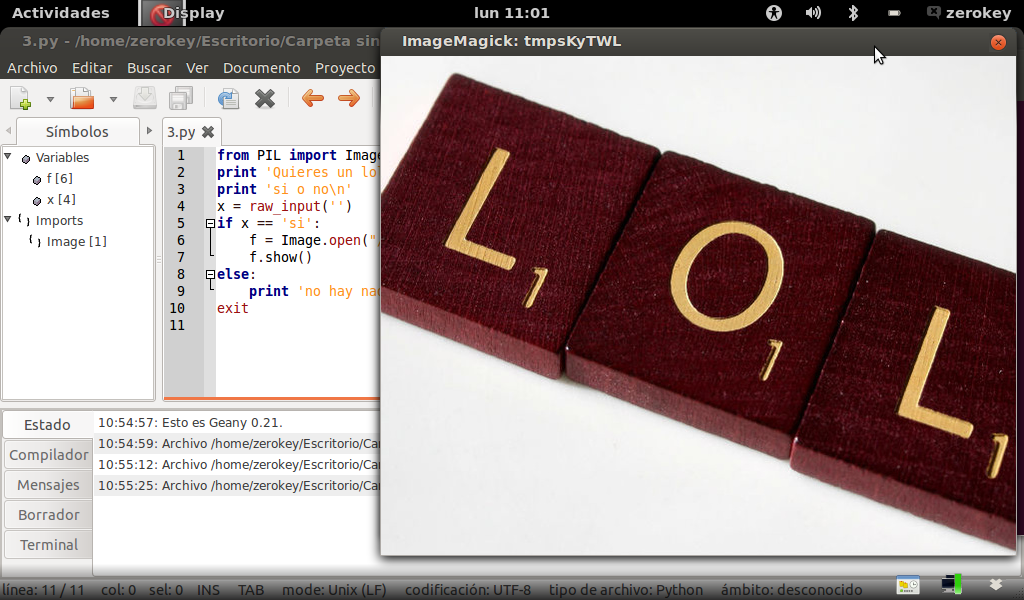 Abrir una imagen con Python. ~ H4ck Y0uR531F