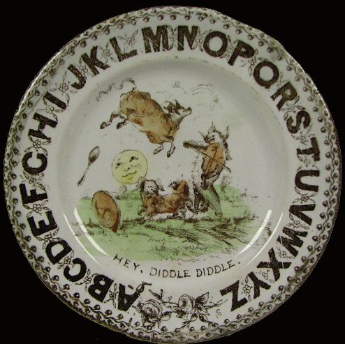 Dishy News - A Transferware Blog: NURSERY RHYMES ON TRANSFERWARE