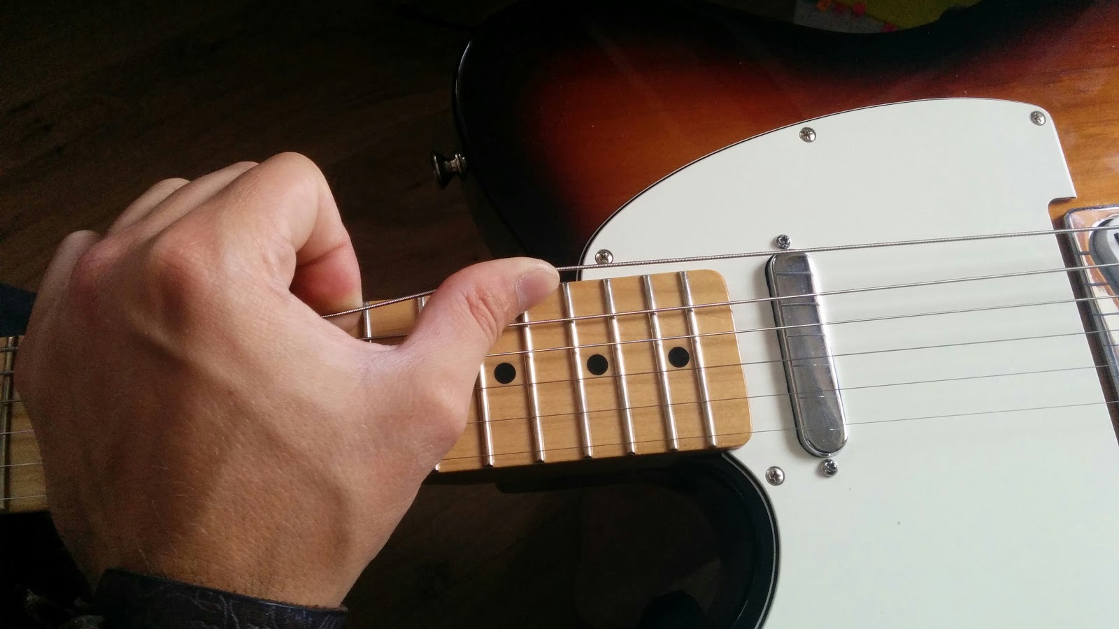 Fender Telecaster Mexico '14 Lefty - Shielding & DiMarzio Tone Zone T ...