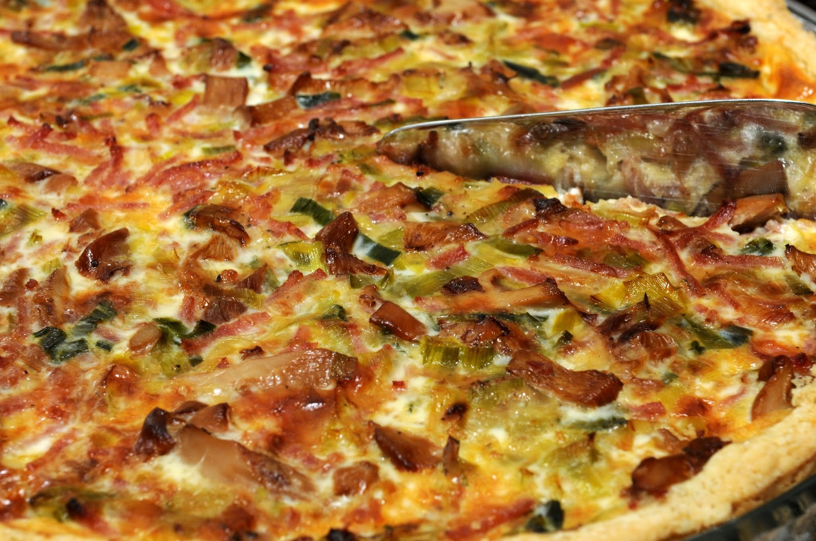 Kantarelli-kinkkupiiras