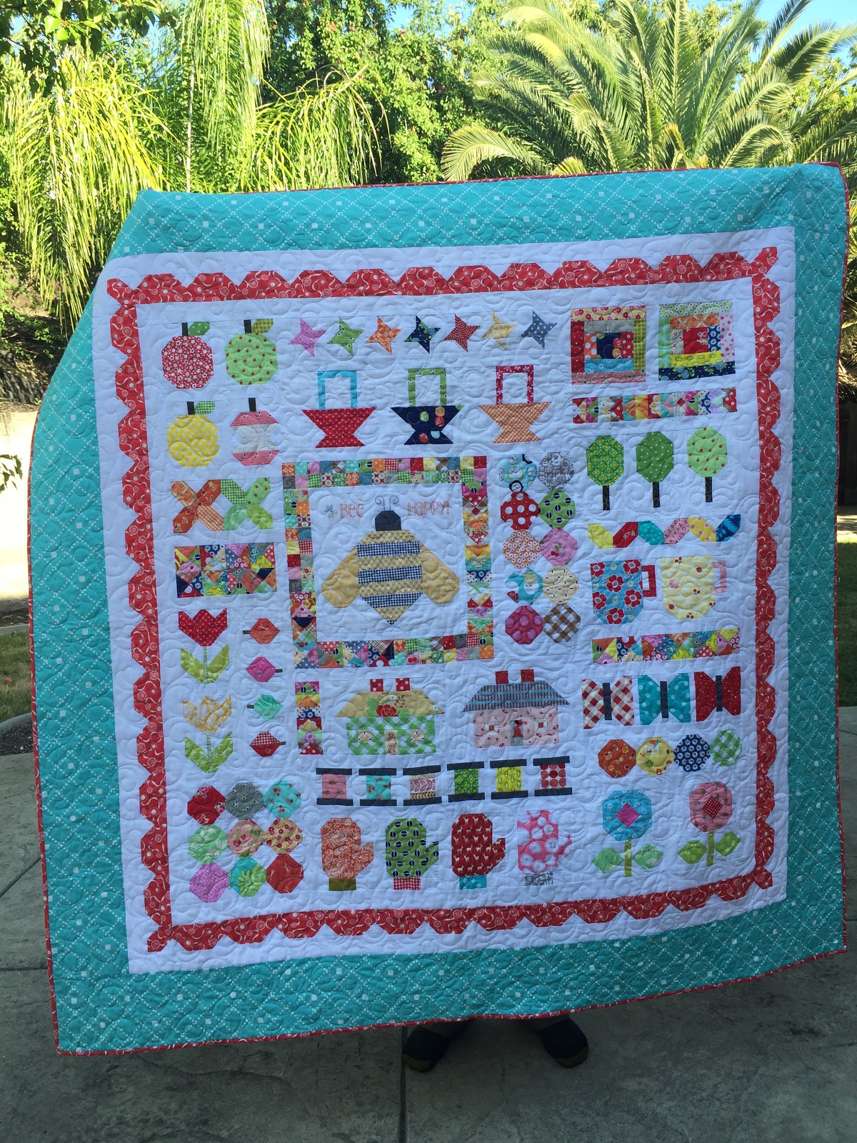 dream quilt create: Quilty Fun quilt finished!