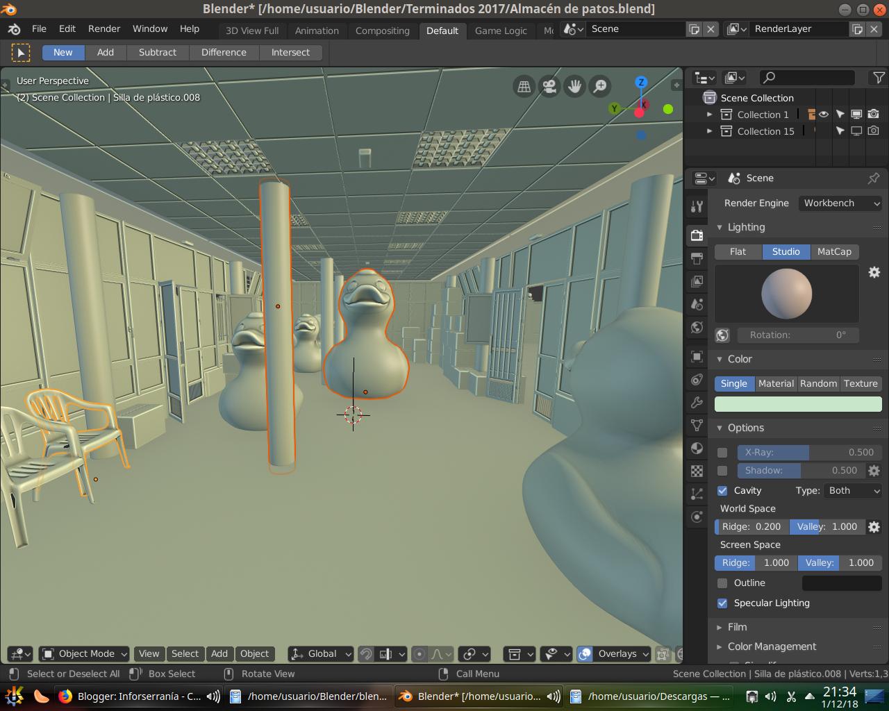 Blender 2.80 Beta. Primeras impresiones