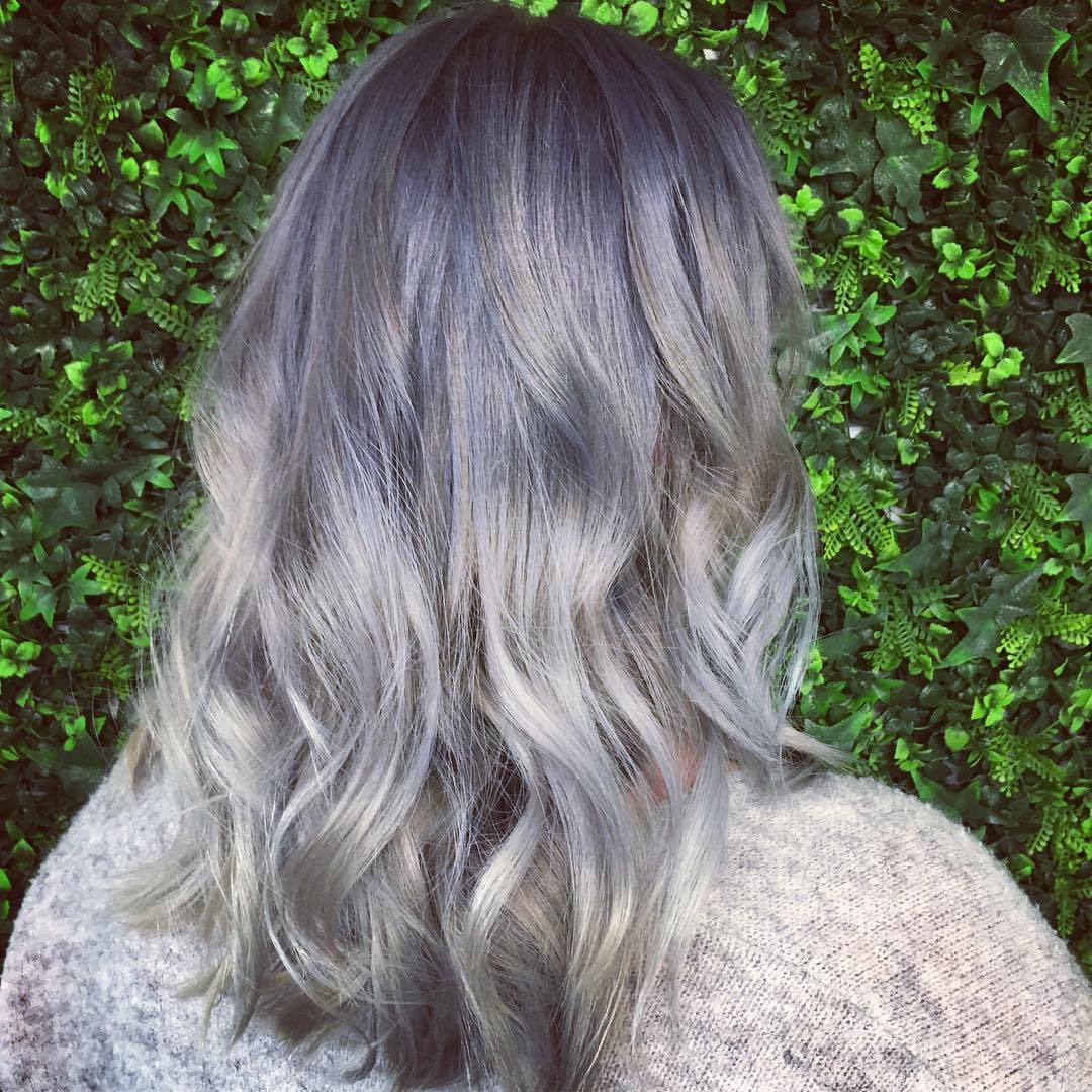 Hair Dye to Try This Fall: Smoky Gray Ombre Hair