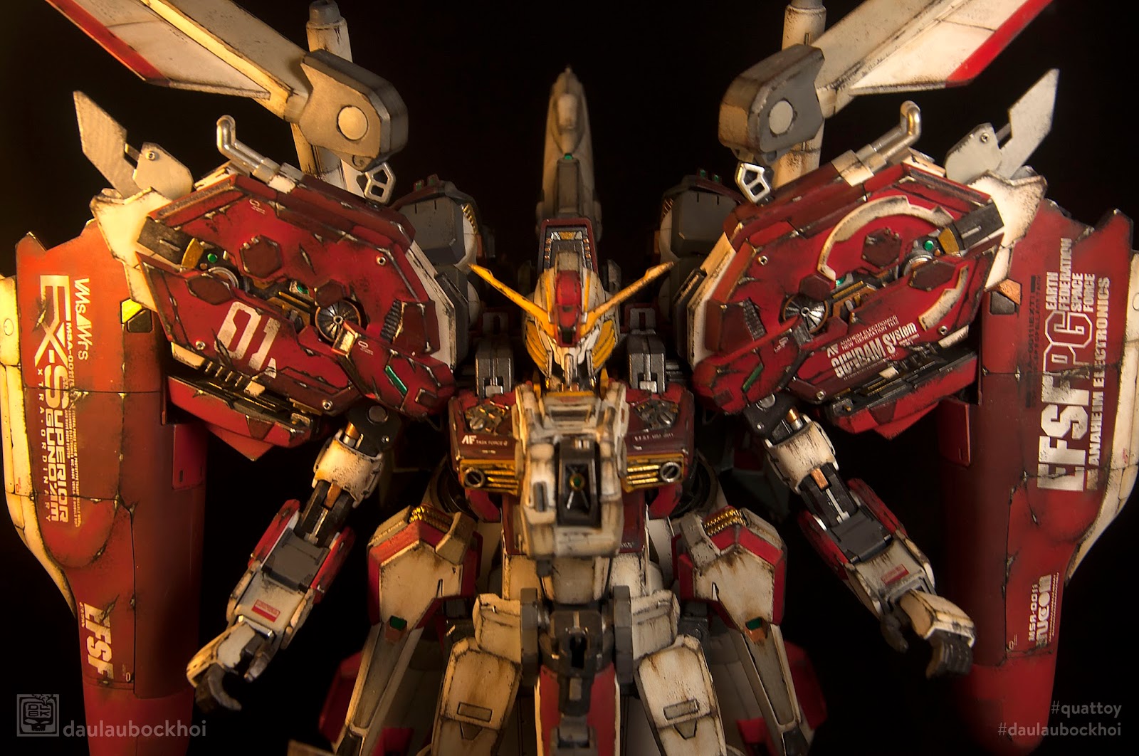 Custom Build: MG 1/100 Ex-S Gundam + Alpha Azieru