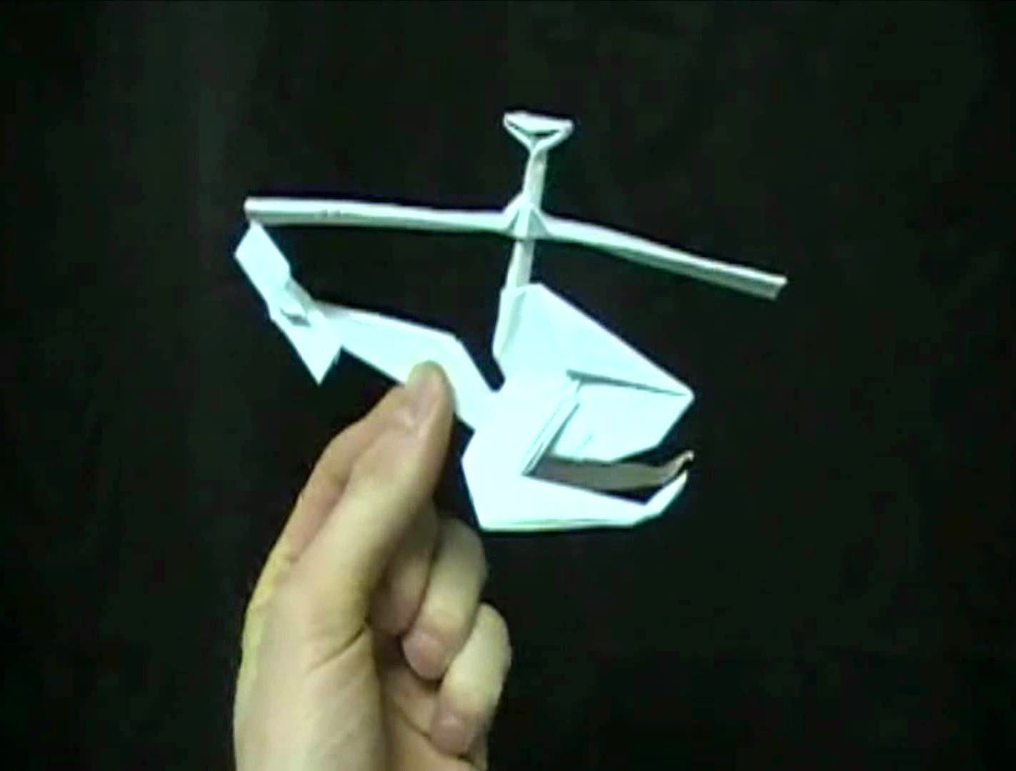 make origami helicopter ~ origami instructions art and craft ideas