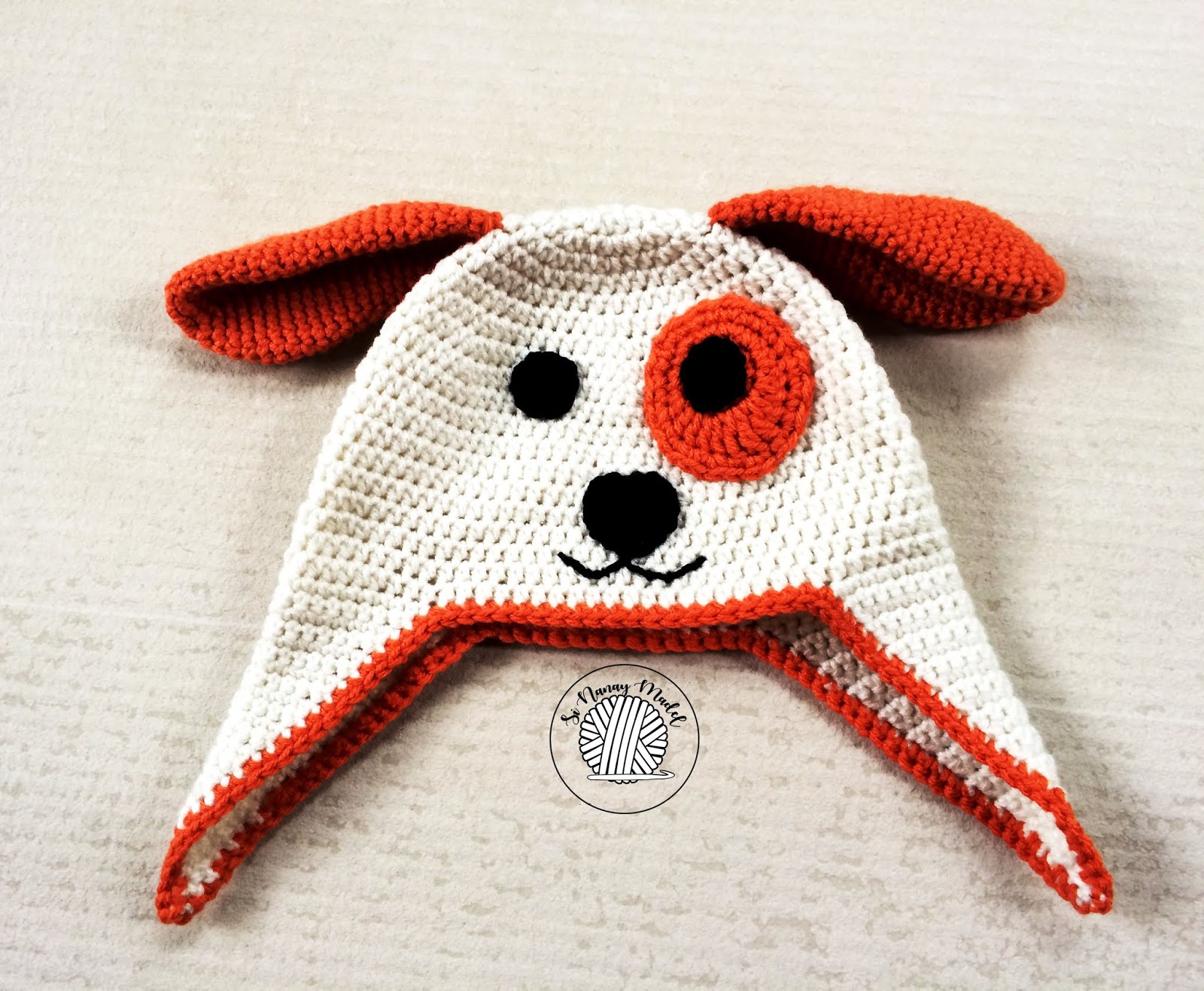 Si Nanay Madel: Puppy Crochet Hat