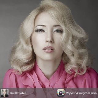 Keely Webster British Hair Style Model & CEO Survivor Glam Squad, USA