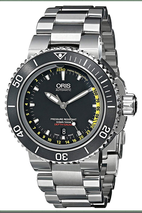 oris titanium mens watches