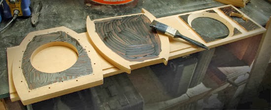 Red Spade Audio: Building a curved speaker with constrained layer damping