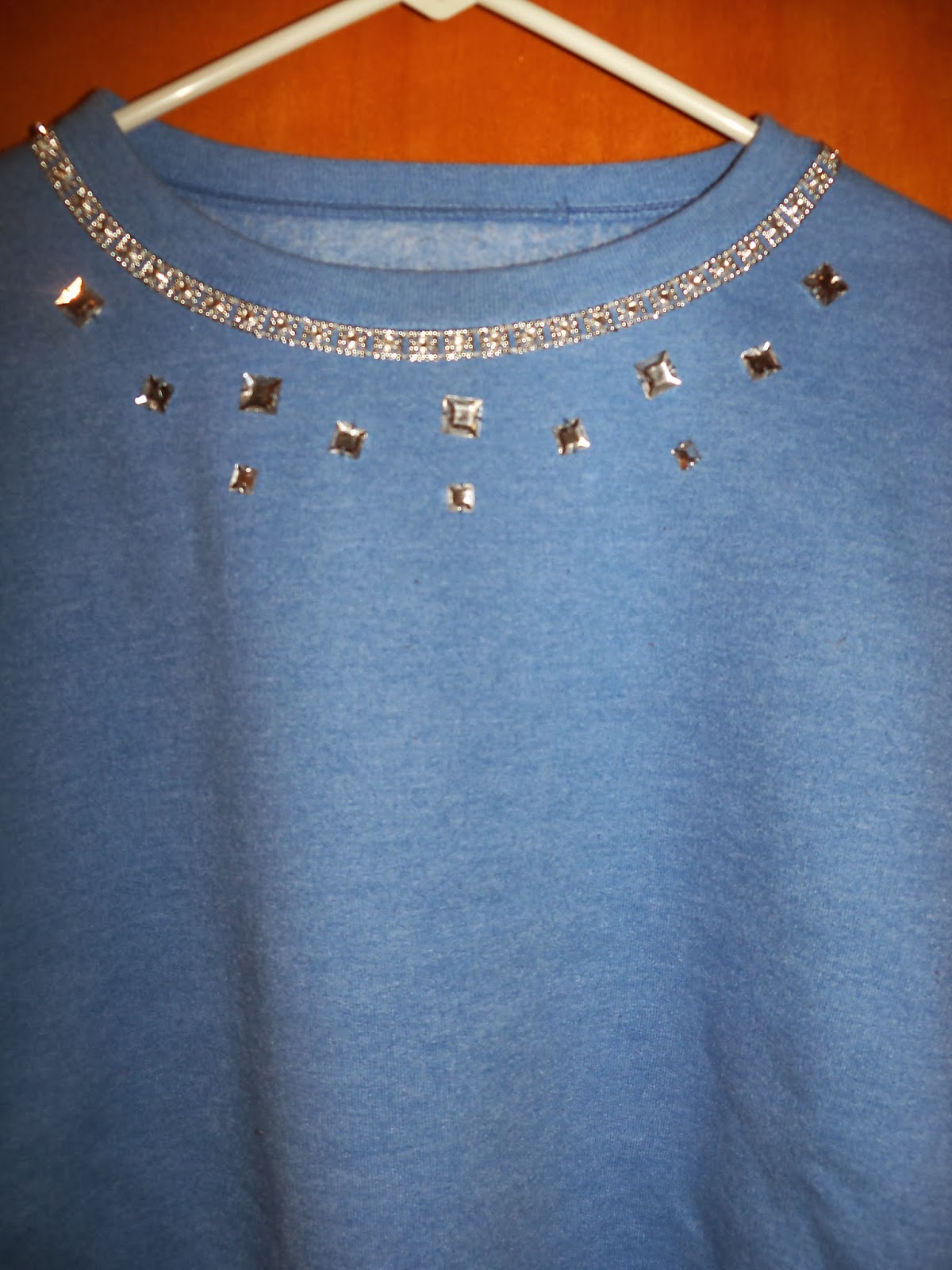 DIY Embellished Sweatshirt