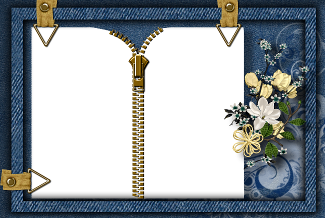 ForgetMeNot: denim frames