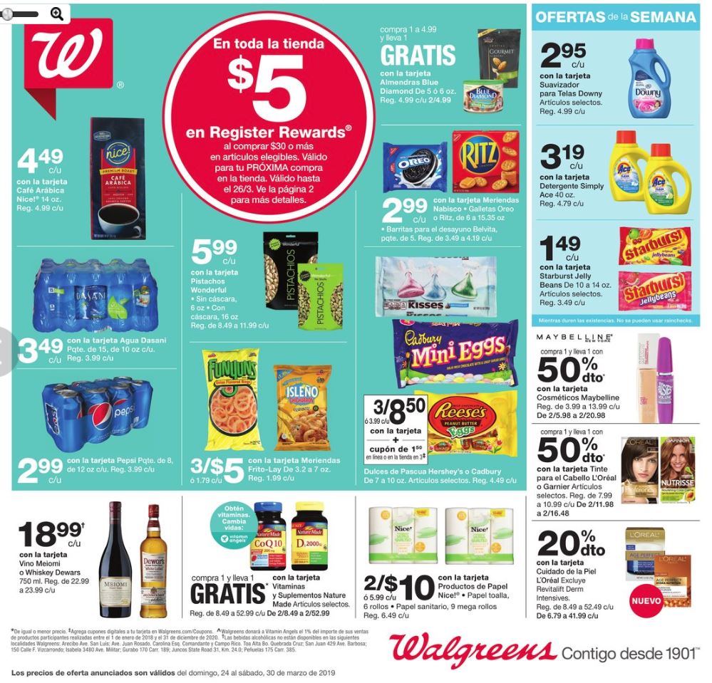 Ahorros Diarios Usando Cupones: Especiales en las Farmacias Walgreens ...