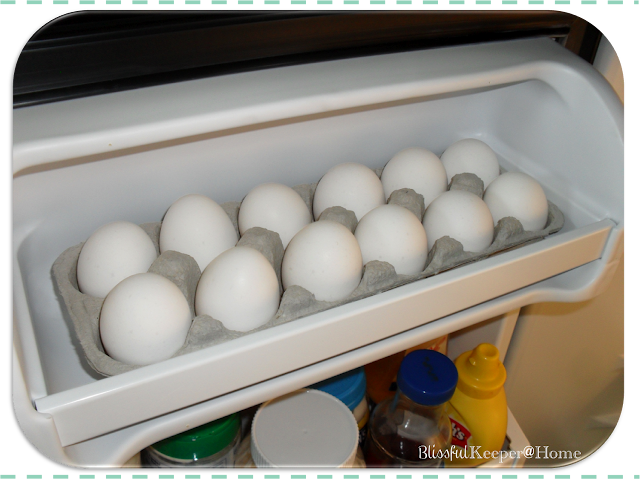 Blissful Keeper at Home: The Incredible Edible Egg...Storage Tip