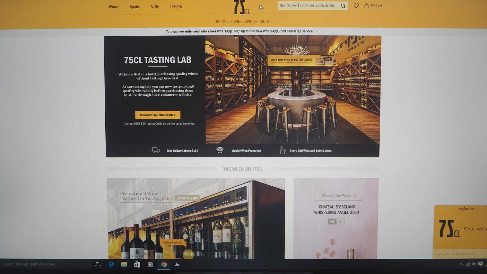 Singapore’s Largest Wine Tasting Lab @ 75CL - JtheJon