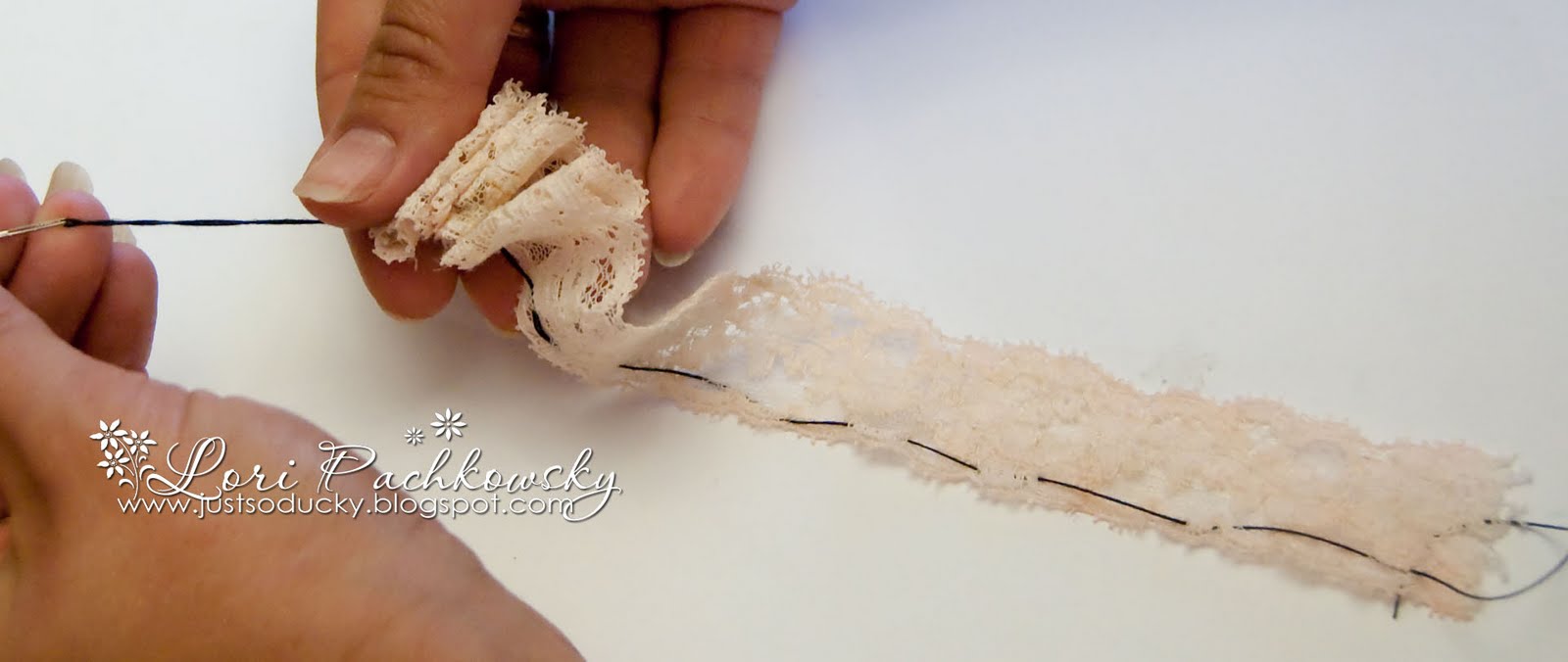 Whiff of Joy - Tutorials & Inspiration: Lace Flower by Lori