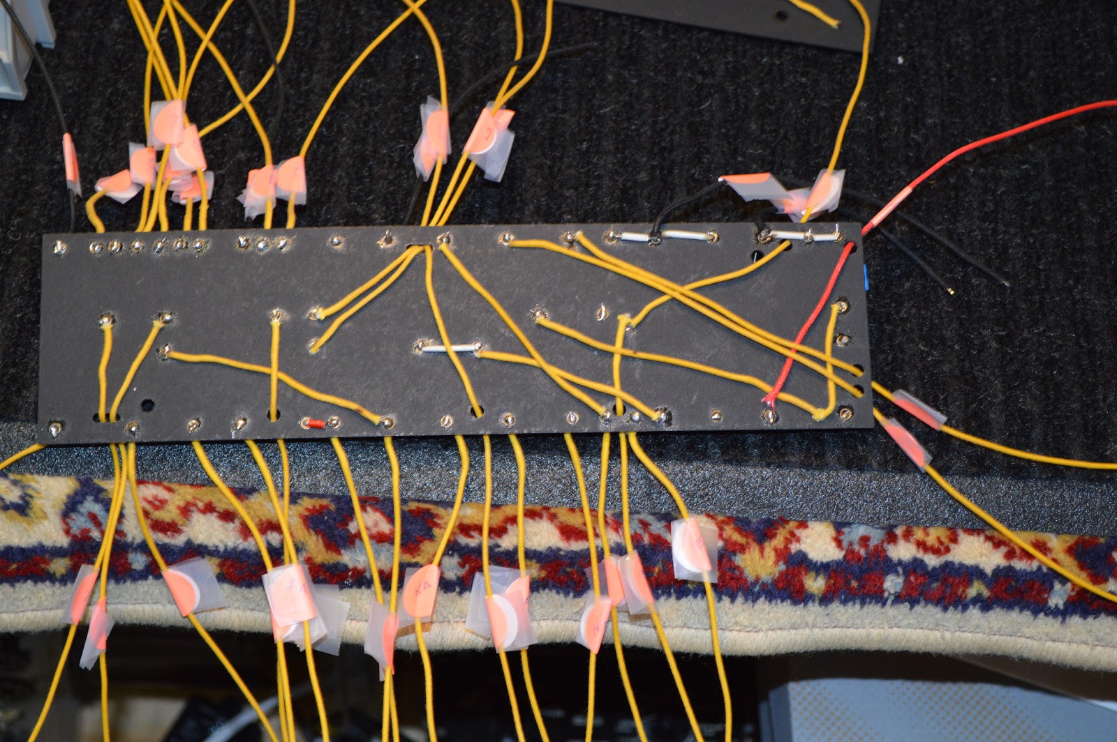 Judybox Revival: Bandmaster part 2: Wiring The Backside Of The Board